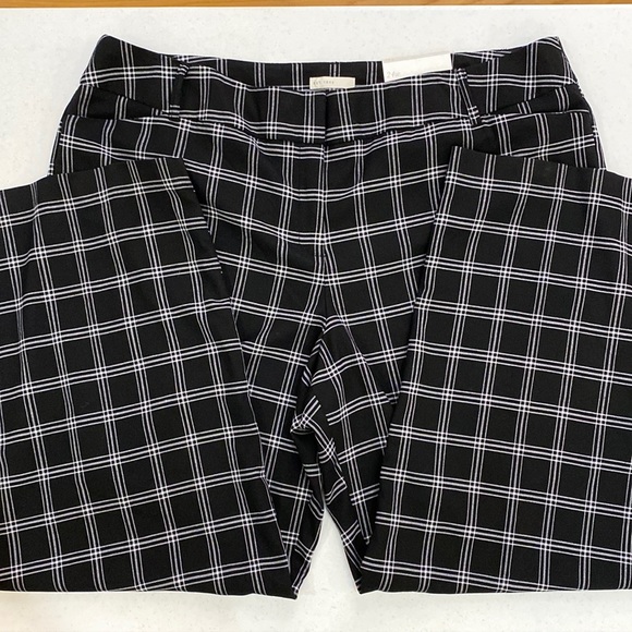 C Est. 1946 | Pants & Jumpsuits | Est 946 Curvy Black White Trouser ...